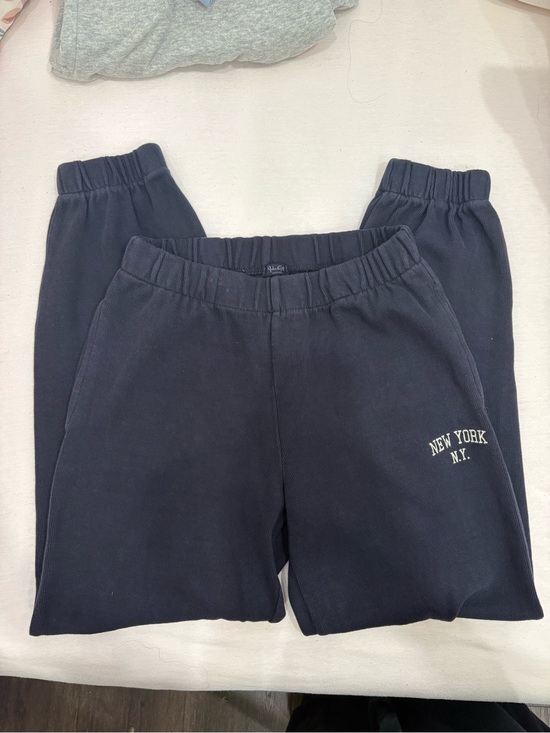 Brandy Melville | Pants & Jumpsuits | Brandy Melville Navy Track Pants ...